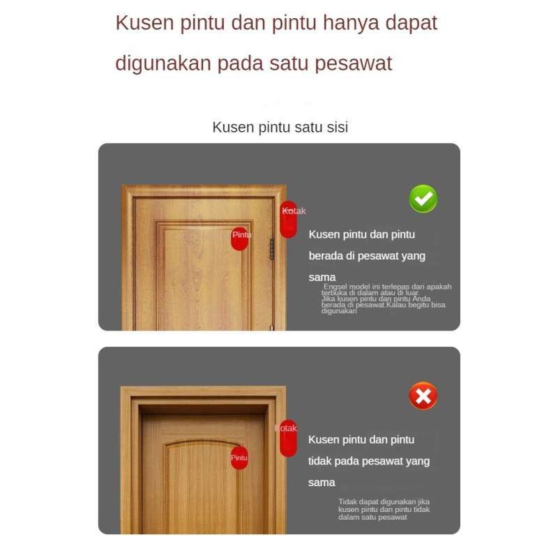 Promo Engsel Penutup Pintu Otomatis / Engsel Pintu Tutup / Automatic ...