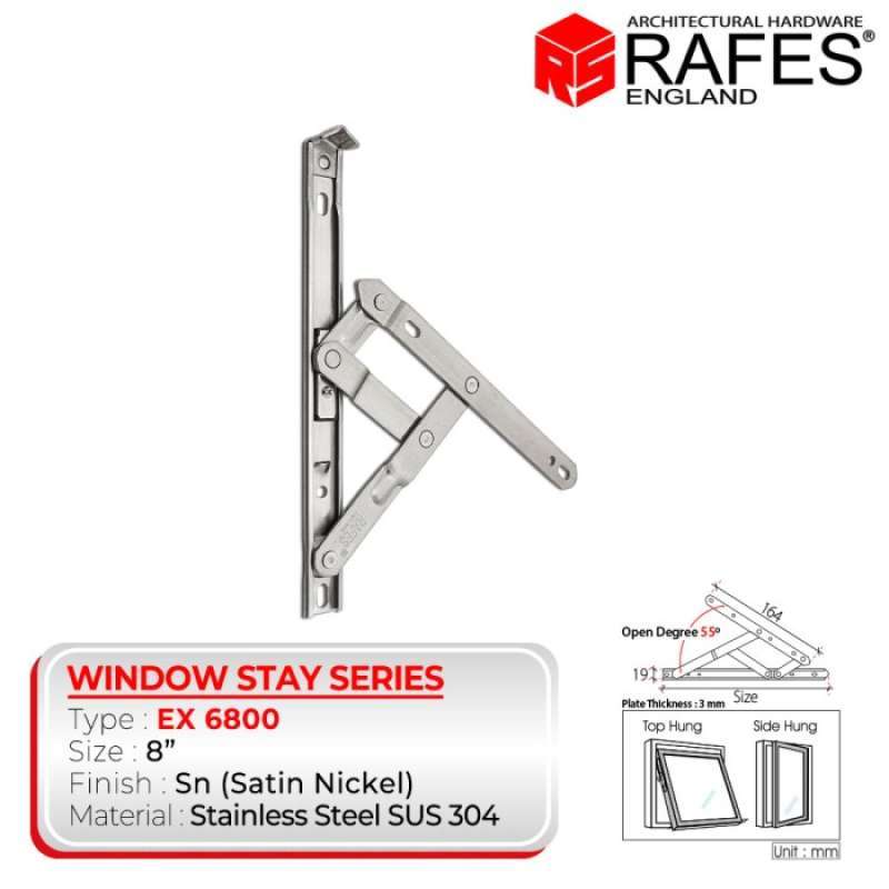 Promo Engsel Casement Rafes Stainless Steel - Ex 6800 Diskon 50% Di ...