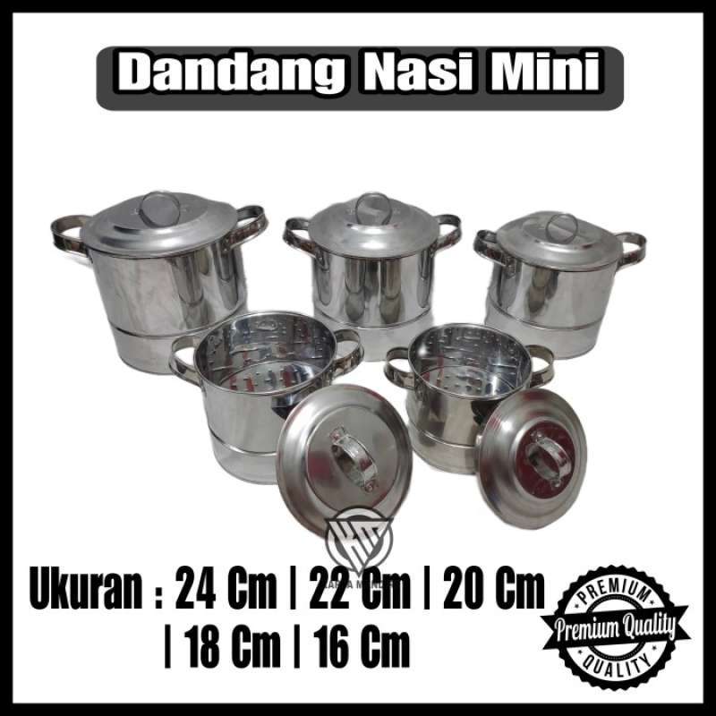Jual Dandang Nasi / Langseng Mini - 24 Cm Di Seller Rosaria ...