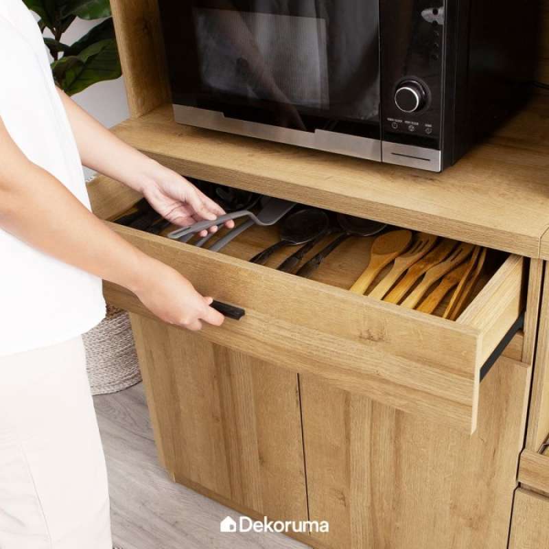 Jual Dekoruma Kiva Kitchen Cupboard - Lemari Kabinet Dapur Minimalis Di ...