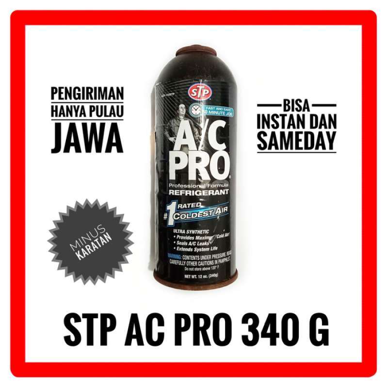 Jual Stp Ac Pro Refrigerant Freon 134a 340g Di Seller Rosaria ...