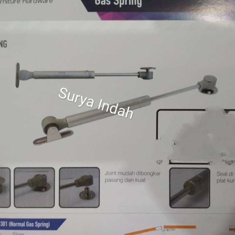 Promo Gas Spring 150 N Twin / Pegas Hidrolik Lemari Dapur Atau Jok ...