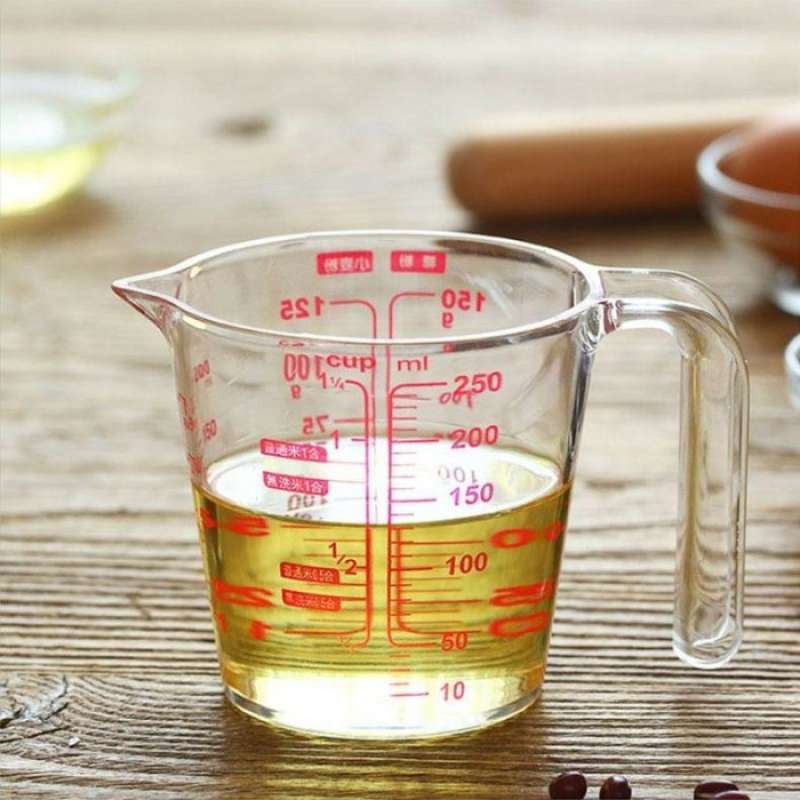 Jual Zoe Small Plastic Measuring Cup 250ml / Gelas Takar Kecil Di ...