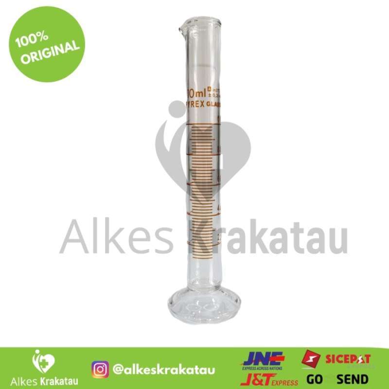 Jual Gelas Ukur 10ml Pyrex / Measuring Cylinder 10 Ml Di Seller Shin ...