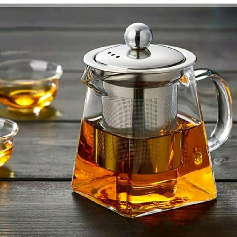 Jual Teko Kaca Teko Teh Teko Kopi High Borosilicate/teapot Heat ...