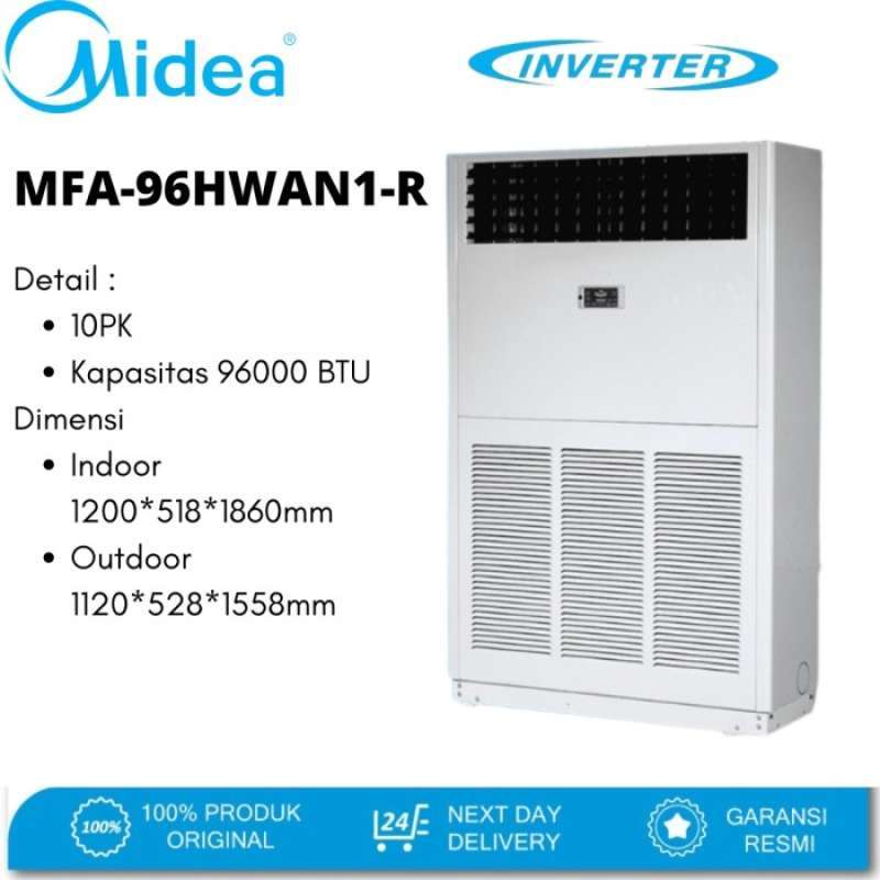 Jual Midea Ac Standing Floor 10pk Mfa-96hwan1 Di Seller Shin Store ...