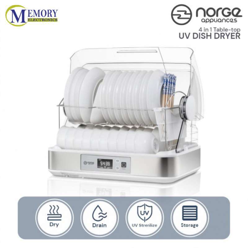 Jual Norge 4 In 1 Table Top Uv Dish Dryer / Steril Piring Botol Ng ...