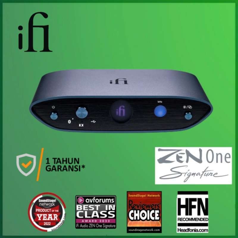Promo Ifi Zen One Signature Hi-res Dac Bluetooth + Usb + S/pdif All In ...