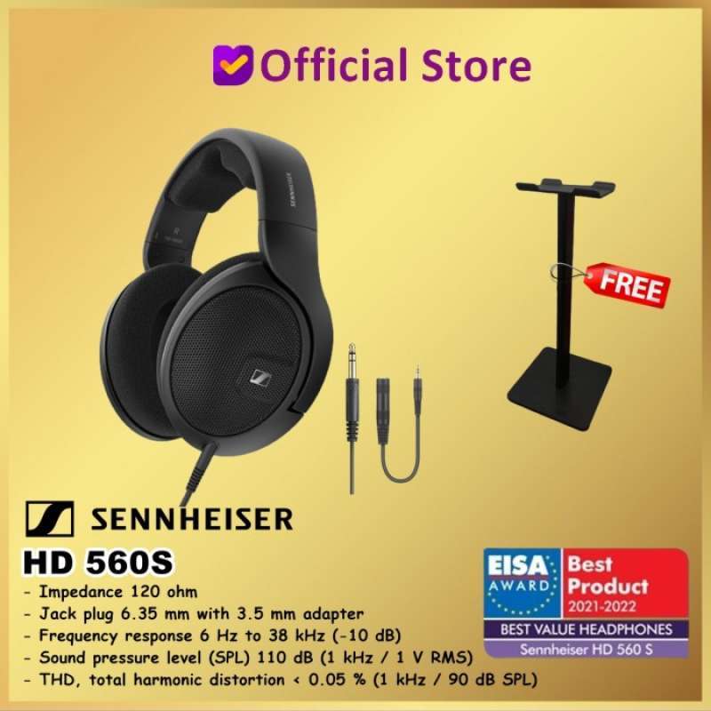 Jual Sennheiser Hd 560s Audiophile Headphone Headset Hd560s Hd560 Hd ...