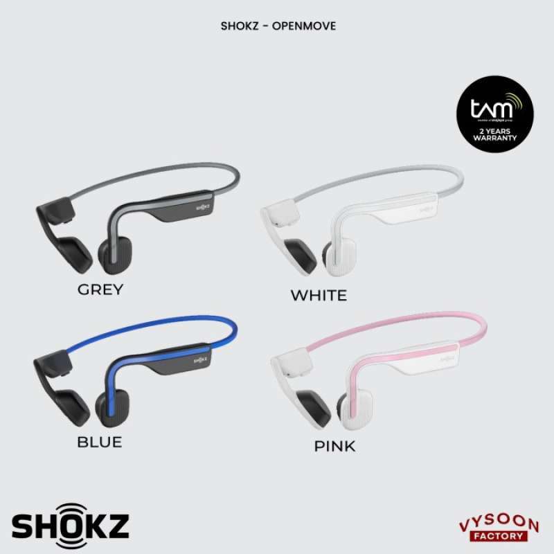 Jual Shokz Openmove Open Move Wireless Bone Conduction Headphones Di ...