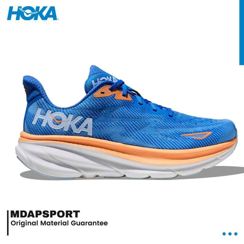 Jual Sepatu Hoka Clifton 9 Men's Road Running Shoes - Coastal Sky / All ...
