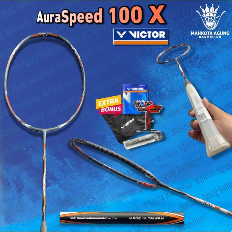 Jual Raket Badminton Bulutangkis Victor Aura Speed 100 X Original ...