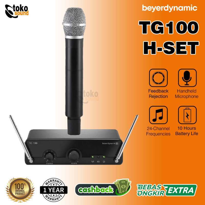 Jual Beyerdynamic Tg 100 Handheld Set - Wireless Microphone Handheld Di Seller Tokosound ...