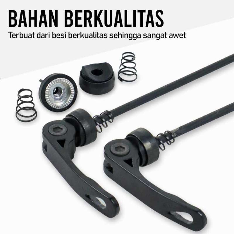Jual Eta Bike Clamp Buckle Quick Release Shaft Roda Sepeda 1 Pair Hf678 ...