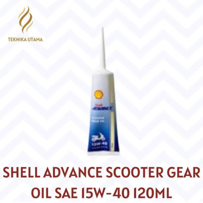 Jual Shell Advance Scooter Gear Oil 15w-40 120ml Di Seller Teknika ...