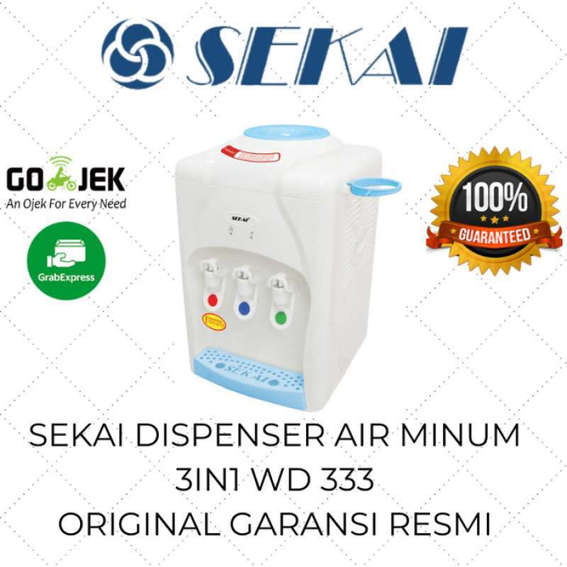 Jual Sekai Dispenser Air Minum 3 In 1 Panas Dingin Normal Wd 333 Meja ...