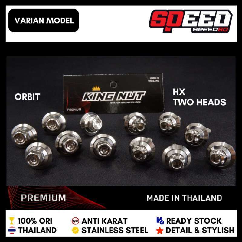 Jual Baut Step Injakan Yamaha Mio Smile Fino Soul Gt Baut Probolt ...
