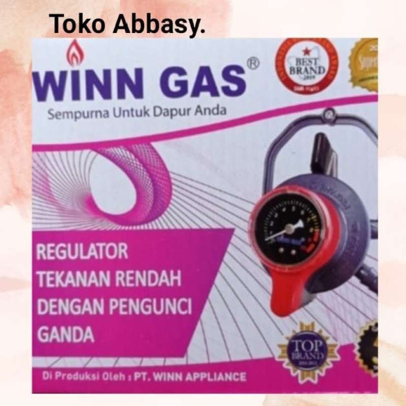 Promo Regulator Double Lockn Gas W 900 Mn Gas Tekanan Rendah Diskon 38% ...