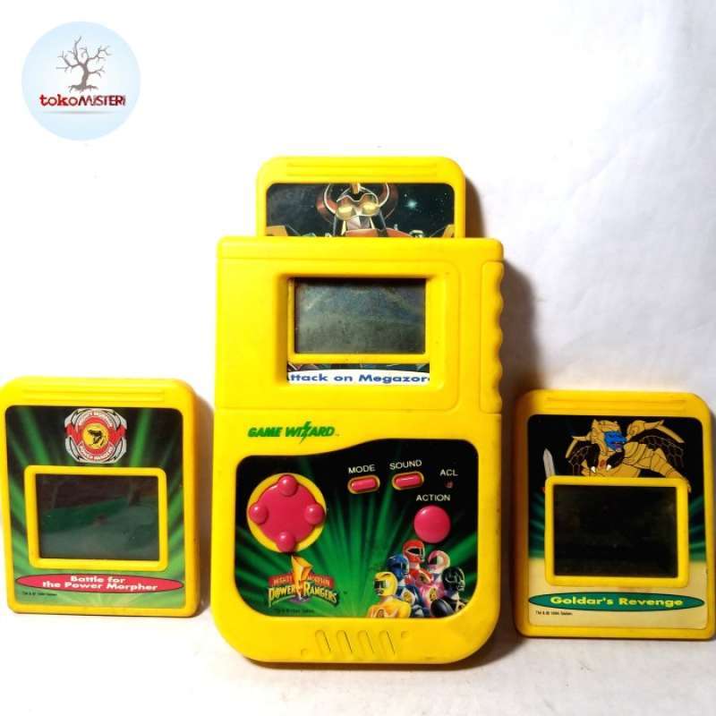 Jual Game Watch Gimbot Gamebot Wizard Mmpr Power Rangers Micro Usa 1994 ...