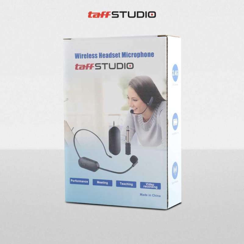 Jual Wireless Microphone 2.4ghz Headset Cs With Receiver Si01 Karaoke ...