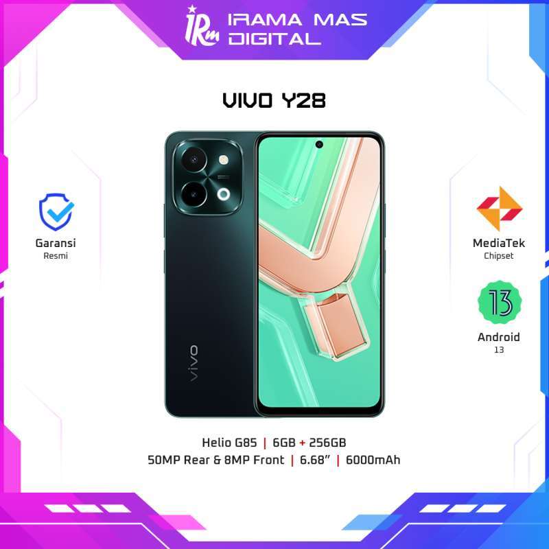 Jual Vivo Y28 - 8gb/128gb (green, Orange) - Green Di Seller Irama Mas Cellular - Irama Mas ...