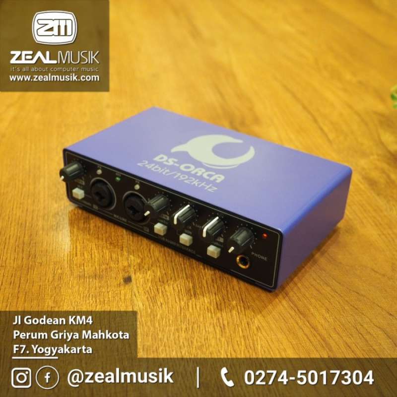 Jual Dolphin Sound Ds Orca Mk2 Usb Soundcard Audio Interface - Zeal ...