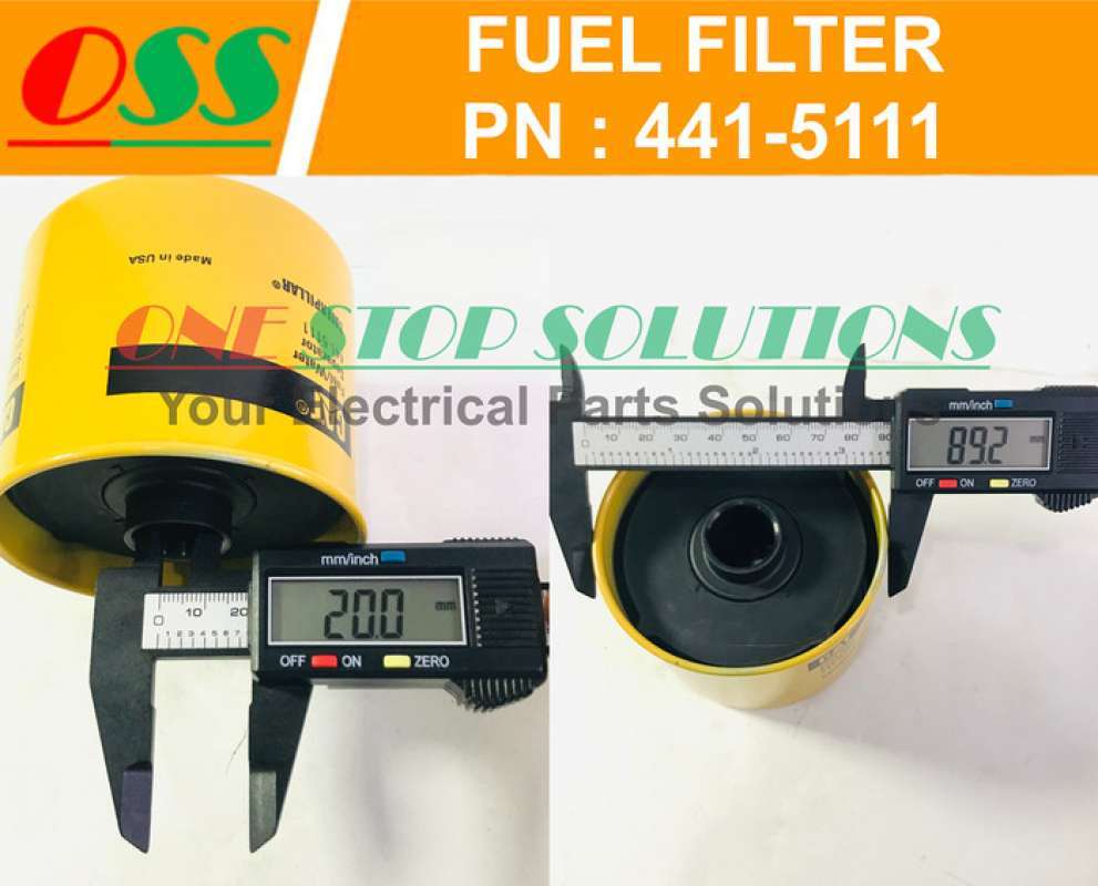 Promo Fuel Filter / Water Separator Pn 441-5111 4415111 Diskon 33% Di ...