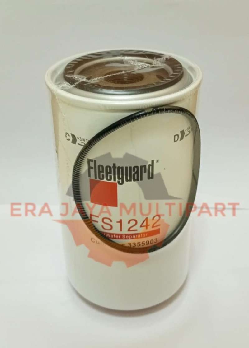 Promo Fleetguard Fs1242 Cummins 3355903 Fuel Water Separator Filter ...