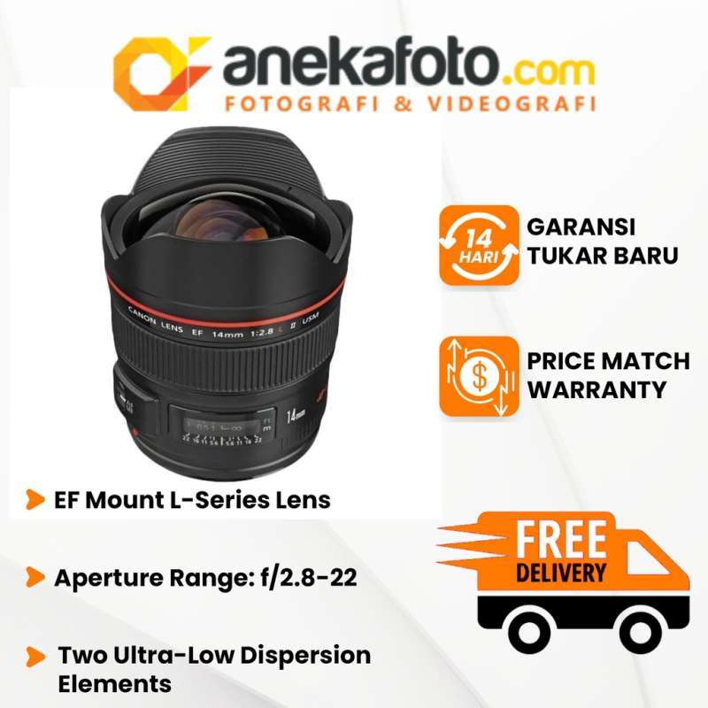Jual Canon Lensa Ef 14mm F/2.8 L Ii Usm Di Seller Anekafoto.com ...