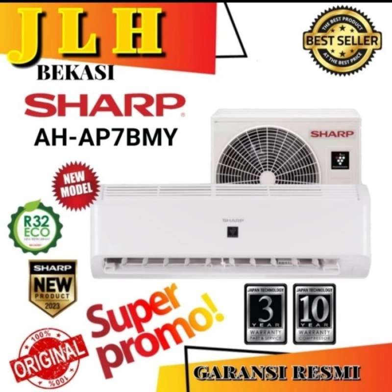 Promo Ac Sharp Ah - Ap 07 Ssy 3/4pk 0.75pk Plasmacluster Jetstream Unit ...