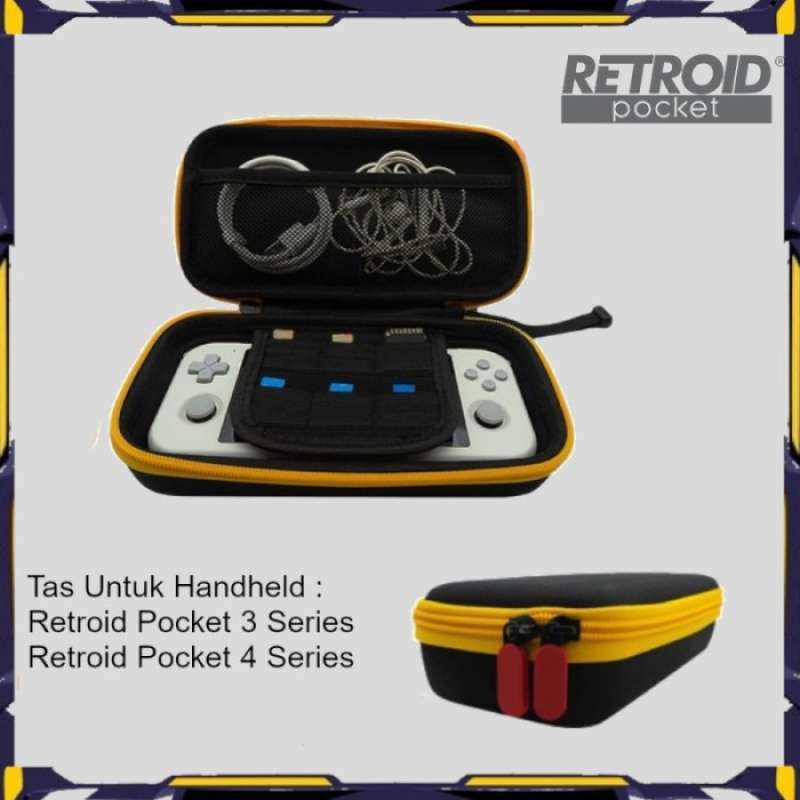 Jual Retroid Pocket 3 - Handheld Retro Gaming System Carrying Case Di ...