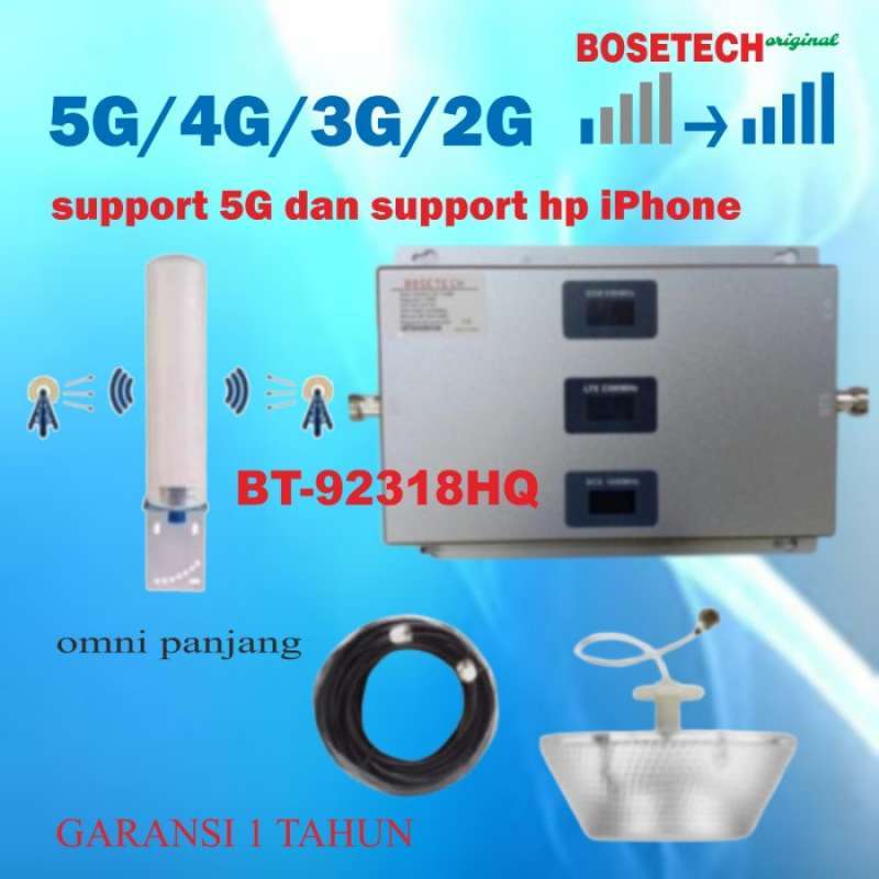 Jual Penguat Sinyal Signal Hp 5g 4g 3g 2g Omni 900/1800/2300mhz - 4 Way Di Seller Rukia ...