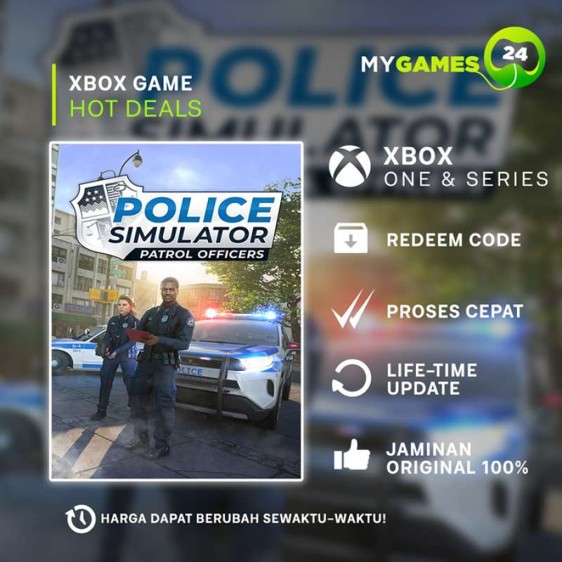 Jual Police Simulator Patrol Officer Xbox One Series X|s Pc Redeem ...