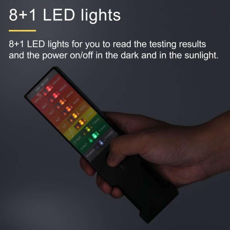 Promo Ghost Hunting Led Emf Meter Magnetic Field Detector Alat Deteksi ...