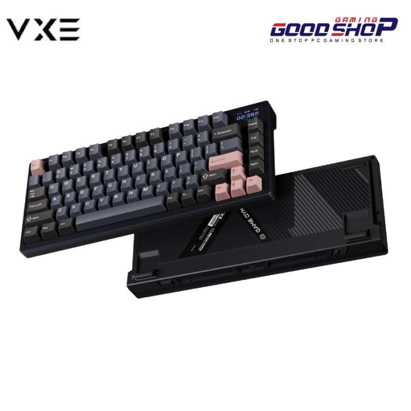 Promo Vxe Atk V75pro V75 Pro Semi Cnc Aluminium Wireless Mechanical Keyboard Diskon 14% Di ...