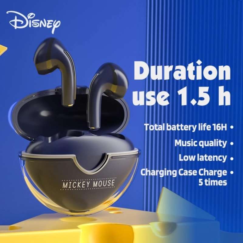 Jual Earphone Bluetooth Tws Disney Mickey Mouse Tws Headset Model Lucu ...