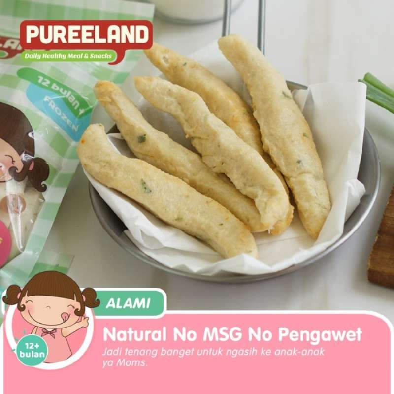 Jual Pureeland Baby Surimi Fish Cake / Otak-otak Ikan Surimi / Frozen ...