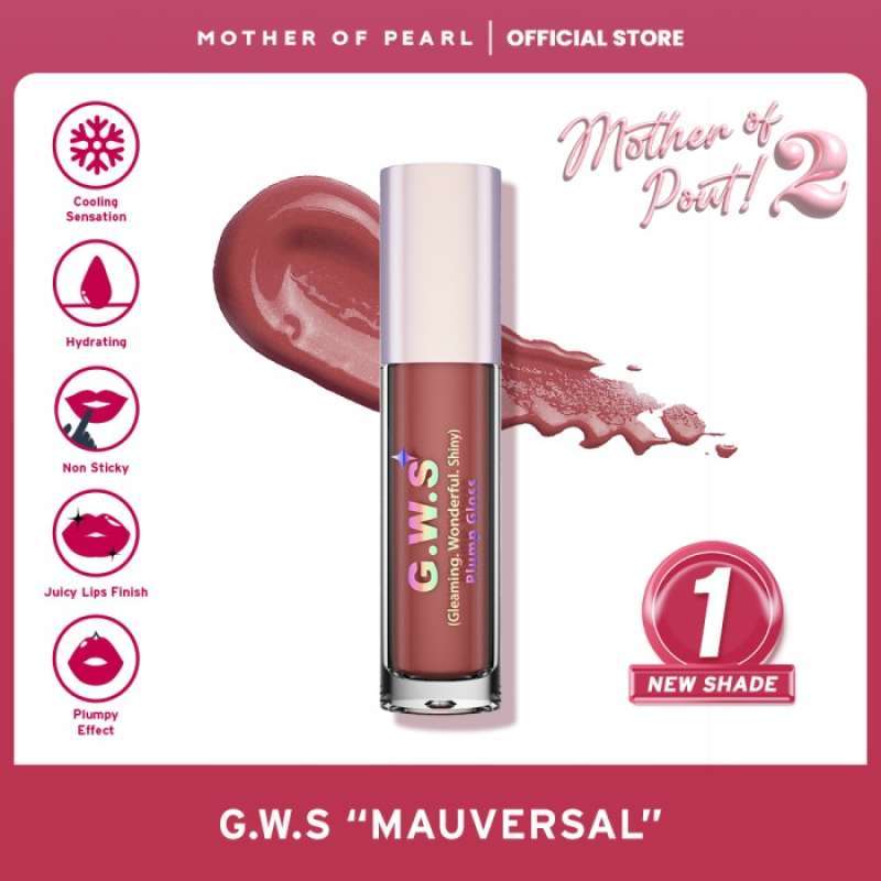Jual [made By Tasya Farasya] Mother Of Pearl Mop - Gws Plump Gloss Lipgloss - 02. Nudieversal Di ...