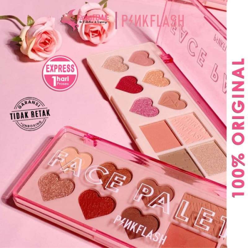 Jual Femme || Pinkflash Ohmylove 4in1 Multiple Face Palette Eyeshadow Pfm02 Di Seller Sunshop ...