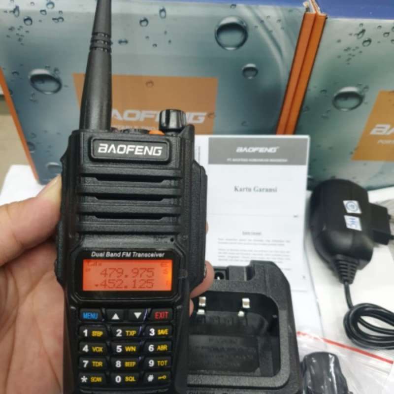Promo 100% Produk Ori Baofeng Uv-9r Ht Dualband Waterproof Ip67 Baru ...
