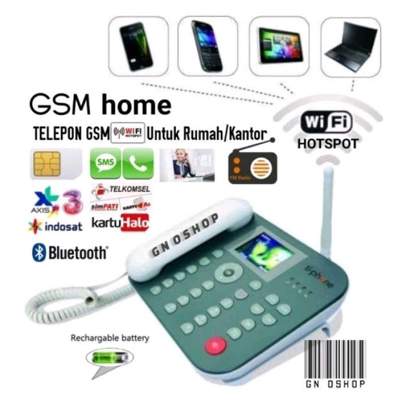 Promo 100% Produk Ori Telepon Gsm Wifi Hotspot Untuk Rumah Kantor ...