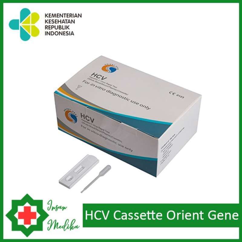 Promo Hcv Test Cassette Orient Gene Isi 25 Diskon 33% Di Seller Desa ...