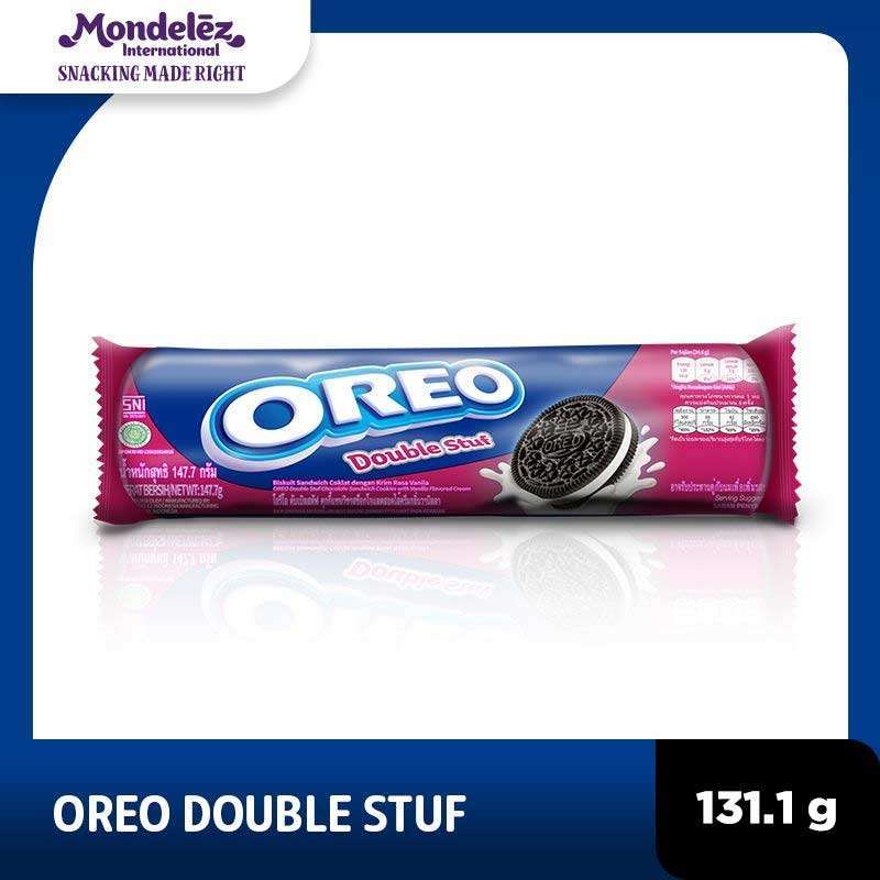 Promo Bandung - Oreo Biskuit Double Stuf Regular [131.1g] Diskon 8% Di ...