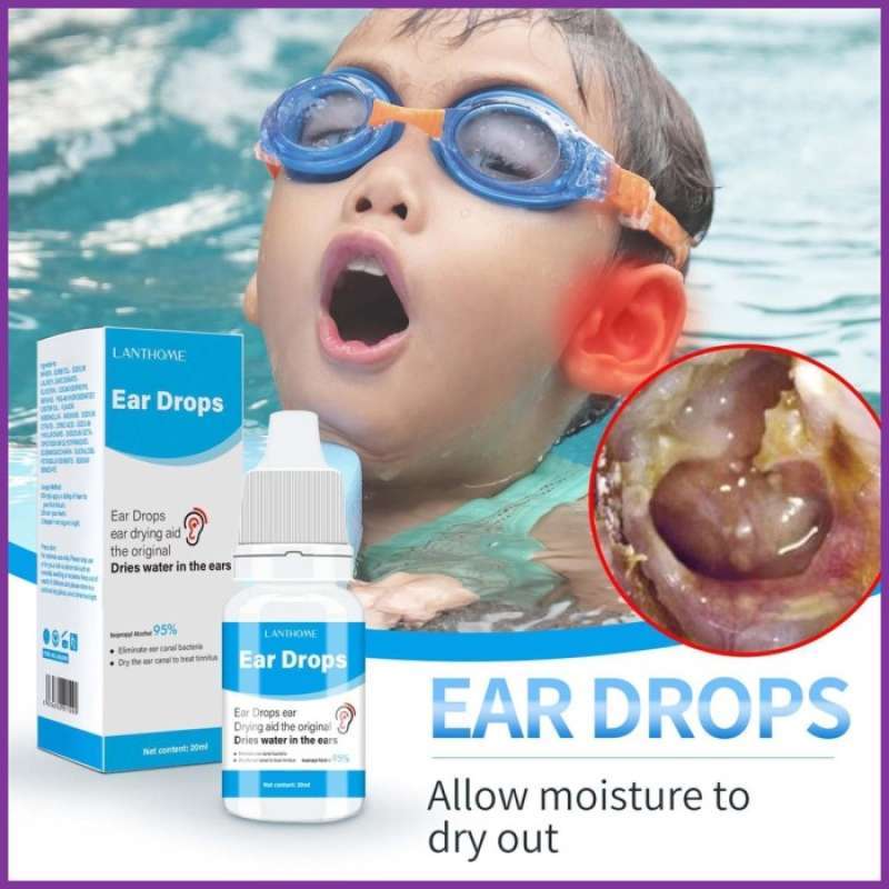 Jual Import Eardrops For Ear Infect Ear Drops For Swimmers Ear Adult ...