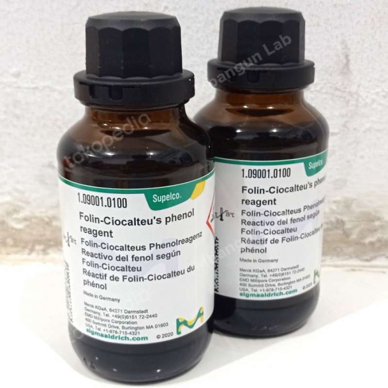 Promo Folin Ciocalteu's Phenol Reagent Merck 100ml Diskon 33% Di Seller ...