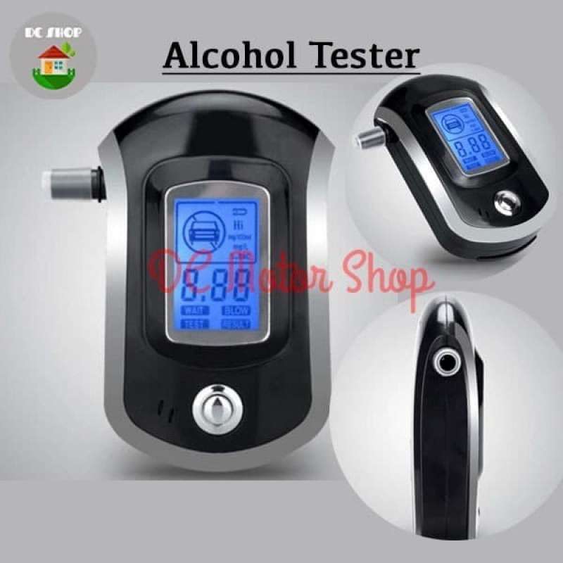 Jual Alcohol Tester Digital Analyzer - Alat Ukur Kadar Alkohol Tubuh ...