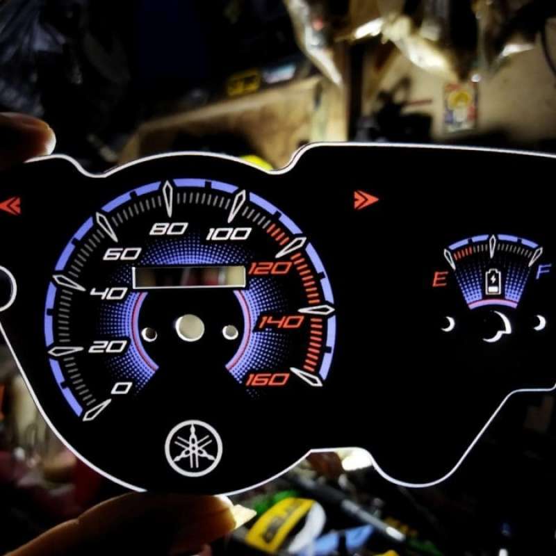 Promo Papan Speedometer Custom Nouvo Z Diskon 27% Di Seller Sentra Pro ...