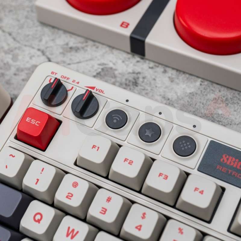 Jual 8bitdo Retro Wireless 87 Keys Hotswappable Mechanical Keyboard ...