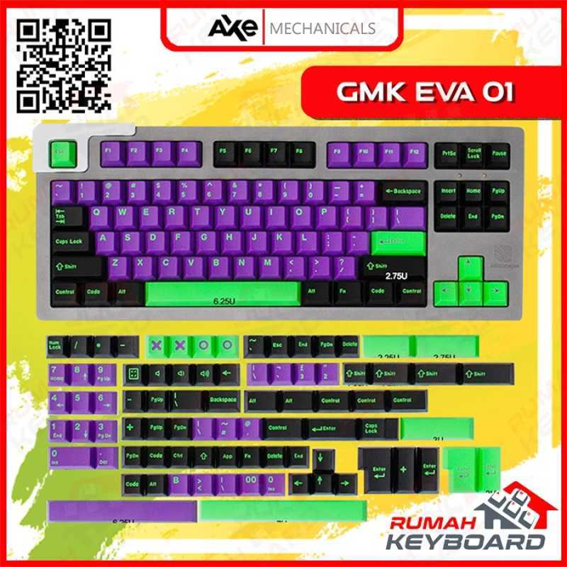 Jual Keycap - Keycaps - Cherry - Gmk Mecha 01 - Eva 01 - Pbt - Dye Sub - Korea Di Seller Rukia ...