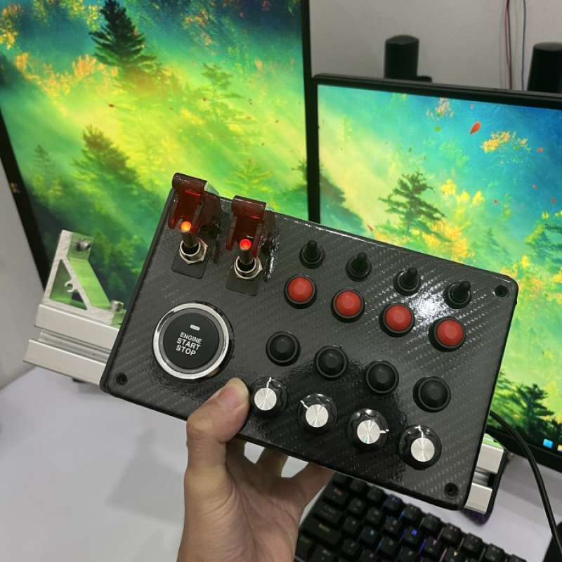 Jual Button Box Simulator Racing Sim Ets2 Asseto Corsa Logitech G29 Di ...